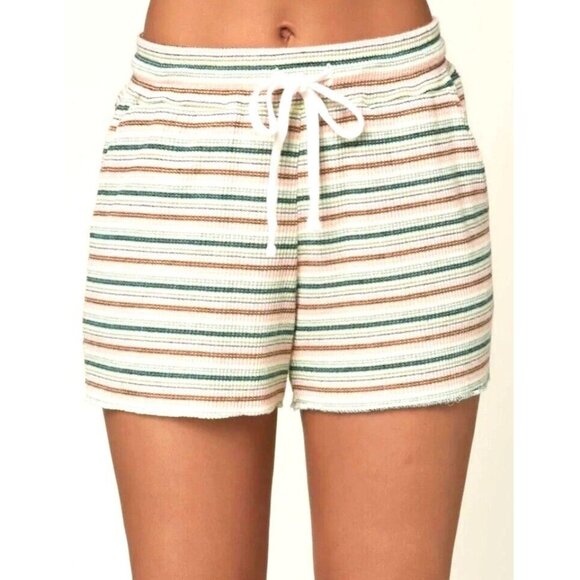 O'Neill | Shorts | Oneill Rowen Stripe Shorts Womens Multicolored Medium Oneill Nwt New | Poshmark